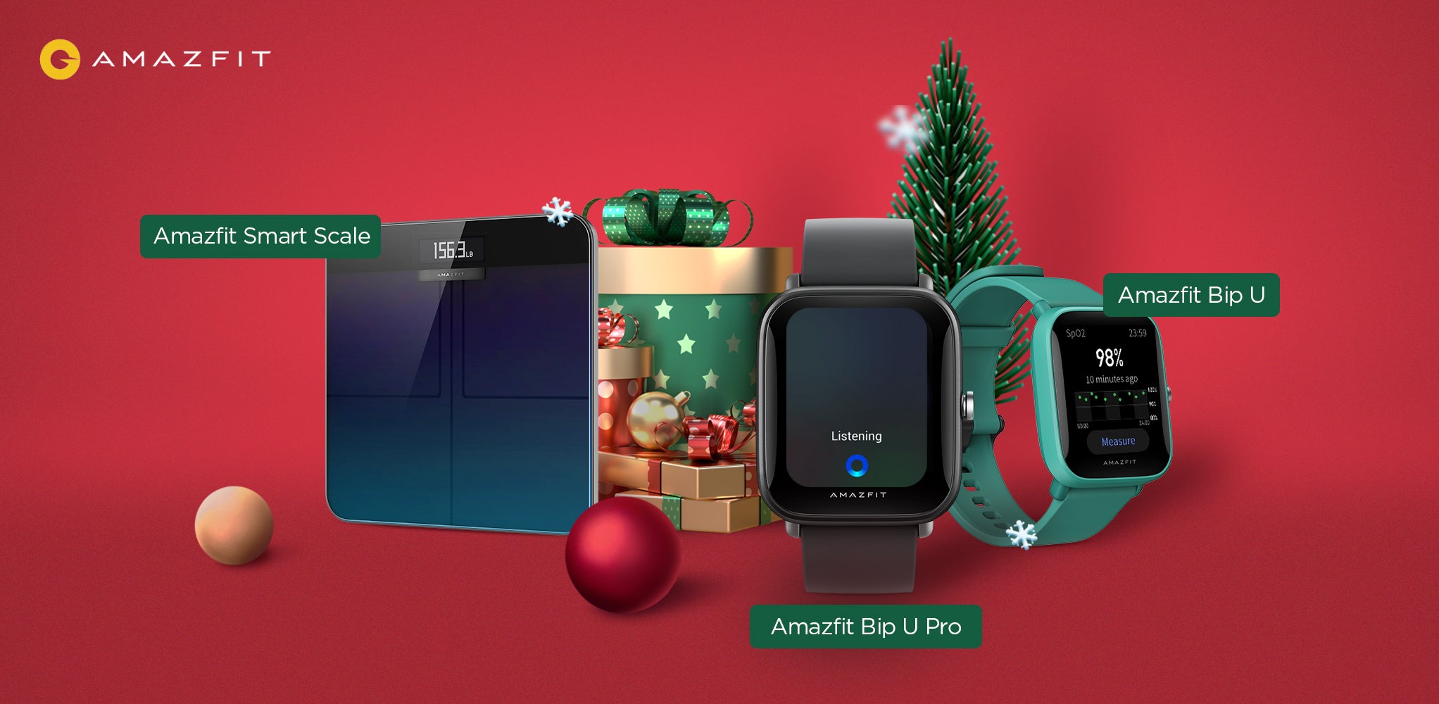 Last Minute Holiday Gifts: Amazfit Bip U Series and Amazfit Smart Scal