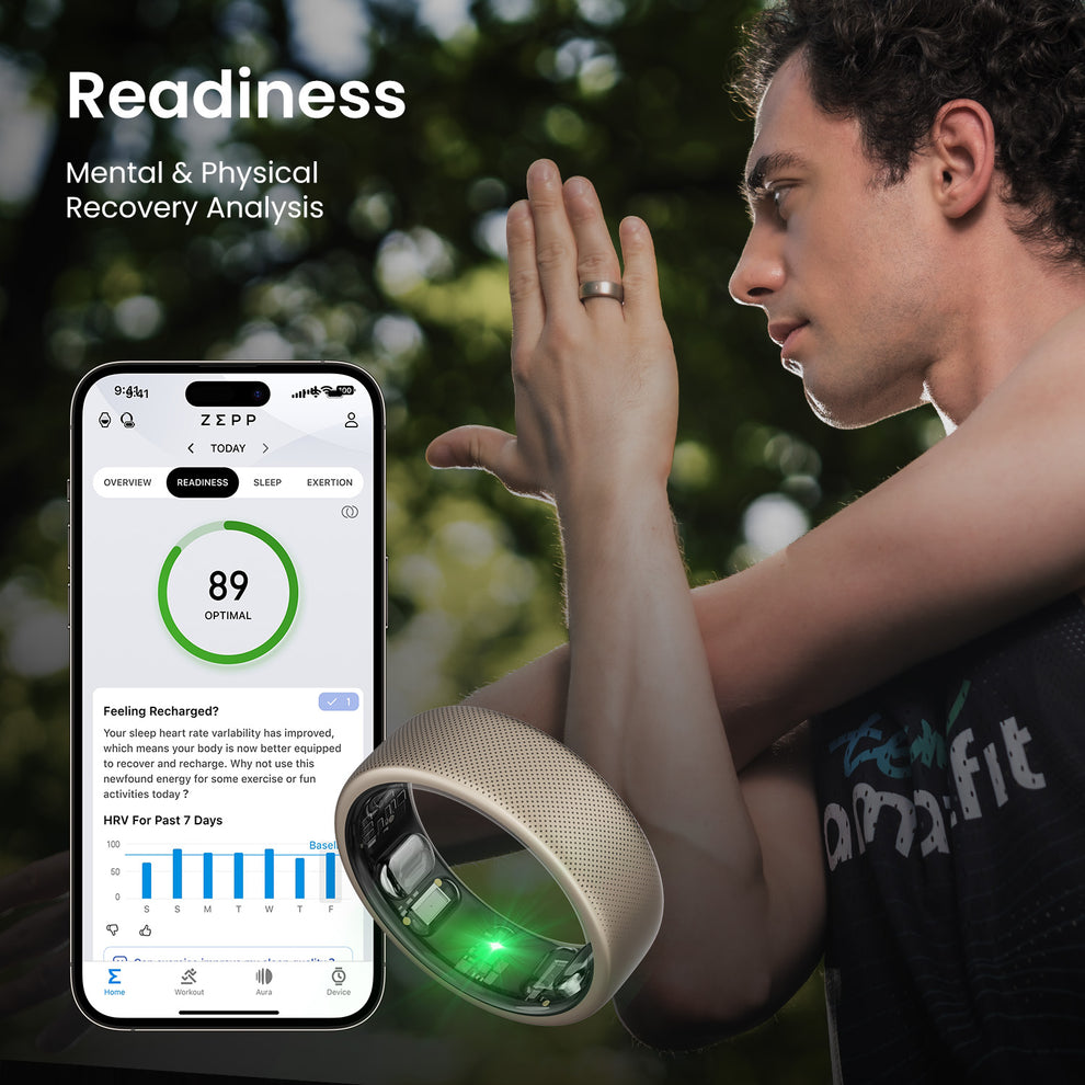 Break Limits with Amazfit Helio Smart Ring