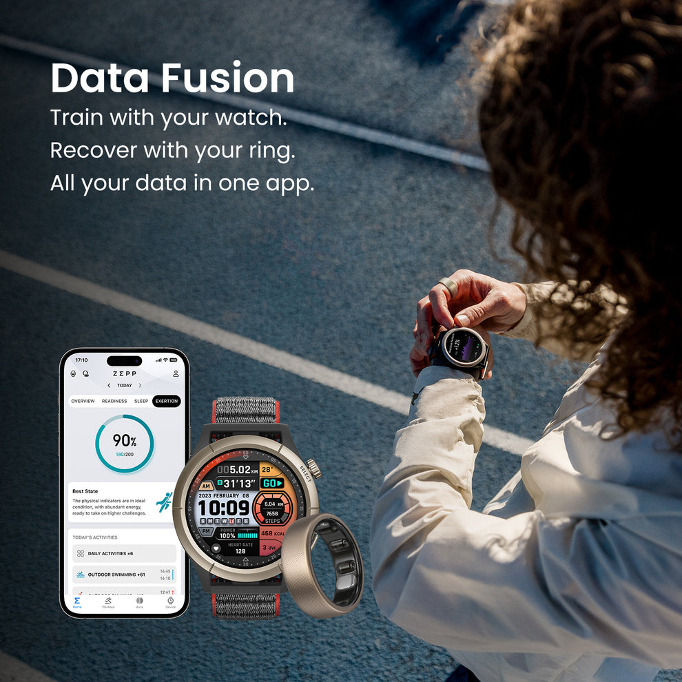 Break Limits with Amazfit Helio Smart Ring